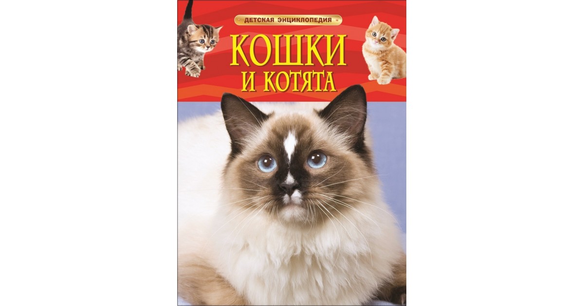 Кошки и котята. Детская энциклопедия, | Доставка по Европе